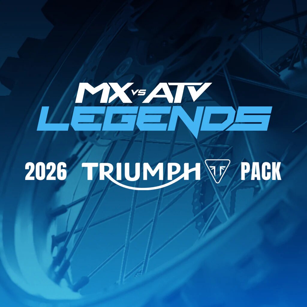 Дополнение MX vs ATV Legends - 2026 Triumph Pack, цифровое издание PlayStation 5, регион Турция / код пополнения баланса