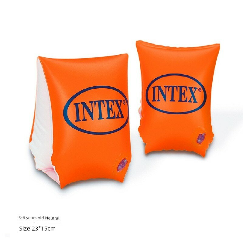 INTEX Новые плавательные браслеты оранжевого цвета малого размера, удобные аксессуары для бассейна