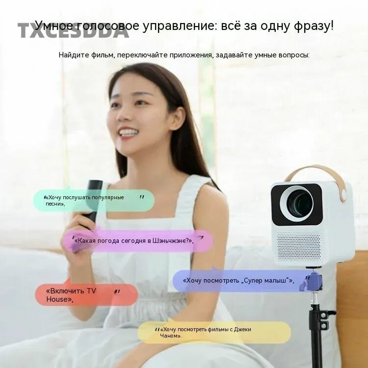 TXCESDDA Проектор, белый — фото 1