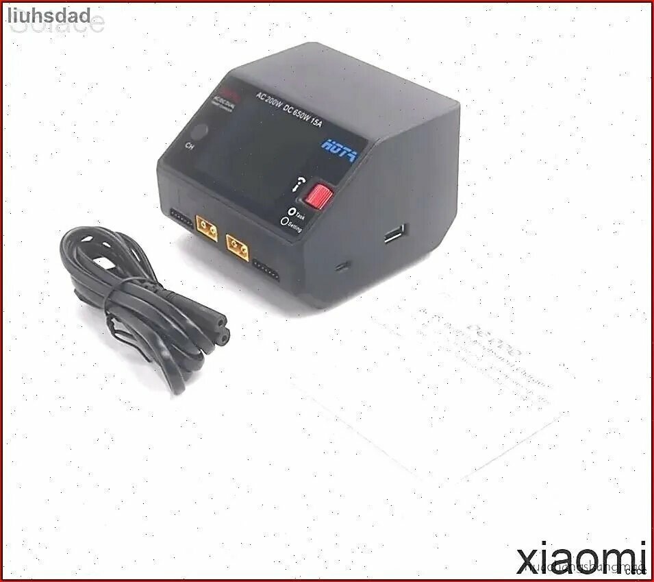 Зарядное устройство HOTA D6 Pro, для моделей самолетов и авто, 200Вт, 650Вт