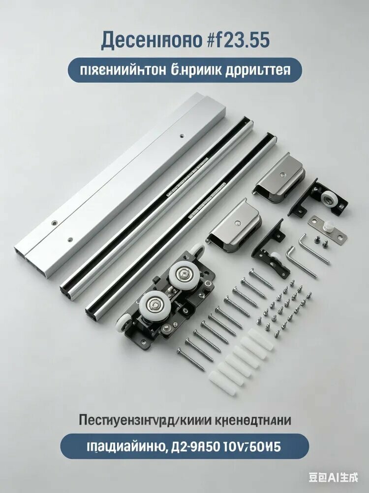 Комплект для раздвижных дверей, система хода