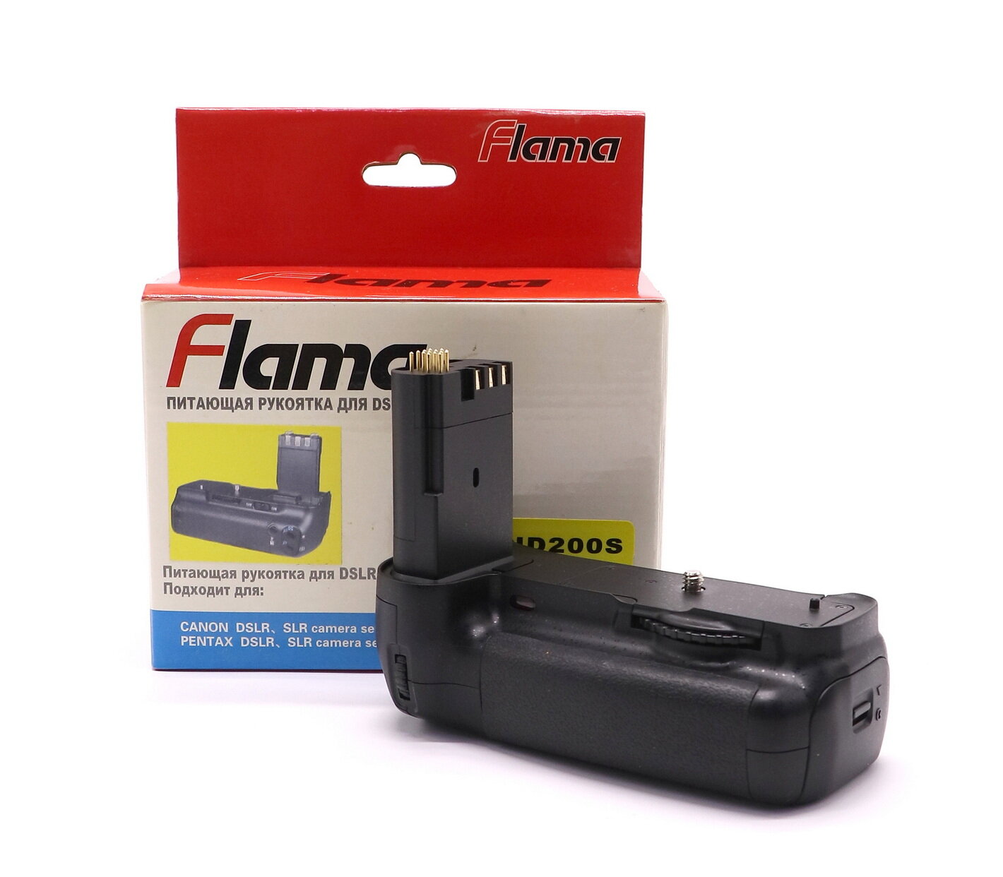 Батарейная ручка Flama JND200S для Nikon D200 в упаковке