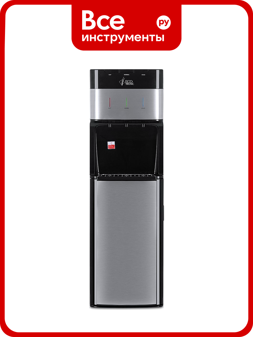 Пурифайер напольный ECOTRONIC M30-U4LE black-silver электронное охлаждение 12359