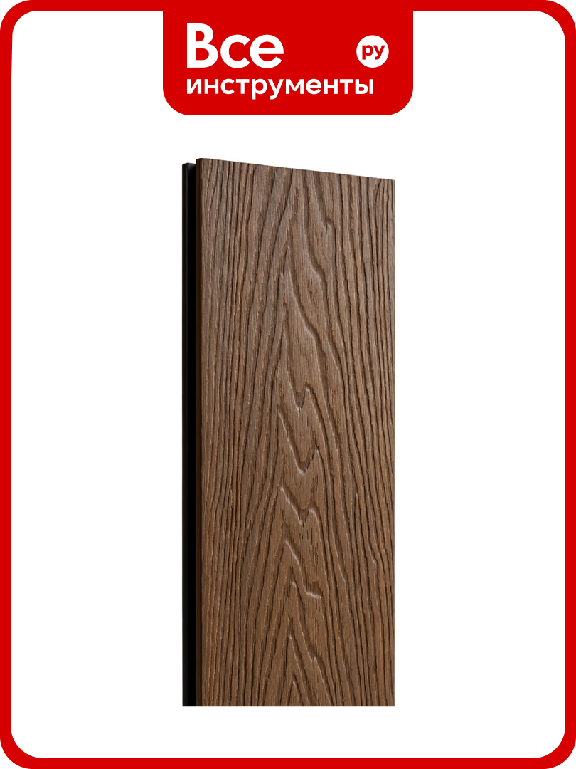 Террасная доска Экодекинг Скай 3D, 3 м, цвет Тик. 4687207096775