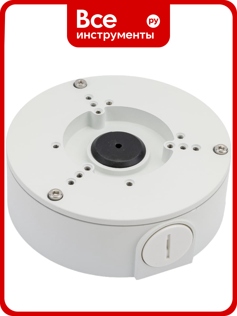 Монтажная коробка DAHUA DH-PFA130-E АМ5016140, алюминиевый корпус, белый цвет, внутренний и уличный монтаж