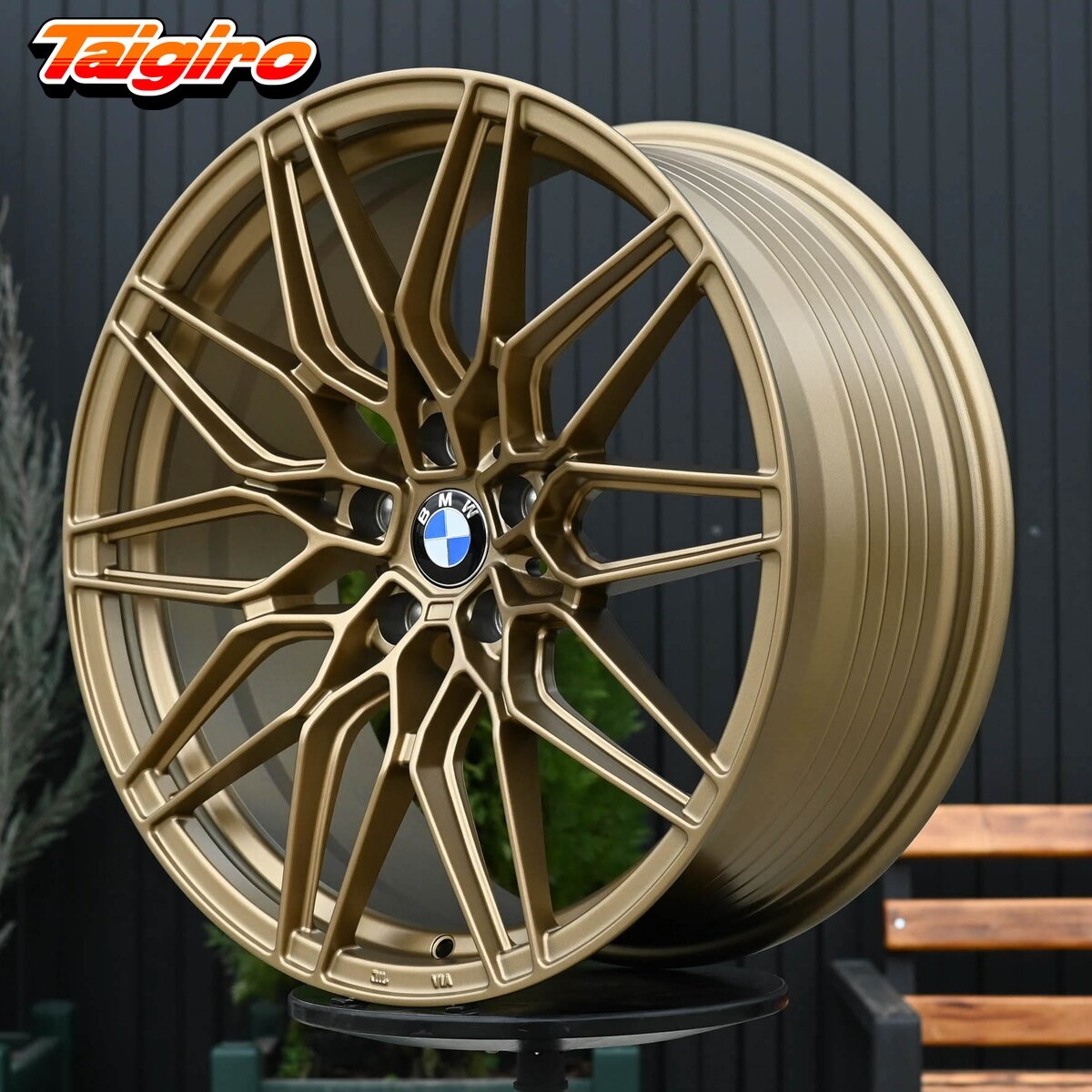 Комплект дисков R19 Taigiro M-Стиль 8.5J ET35 5*112 Бронза (G174)