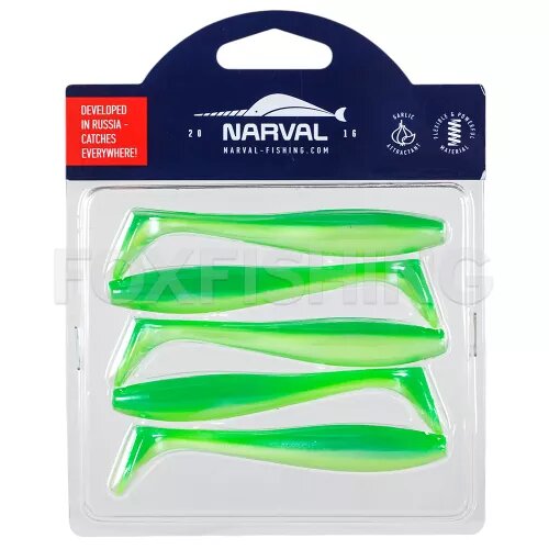 Силиконовая приманка Narval Choppy Tail 10cm #057 5шт.