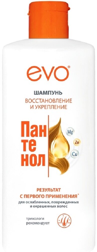 EVO пантенол шампунь для волос 400МЛ