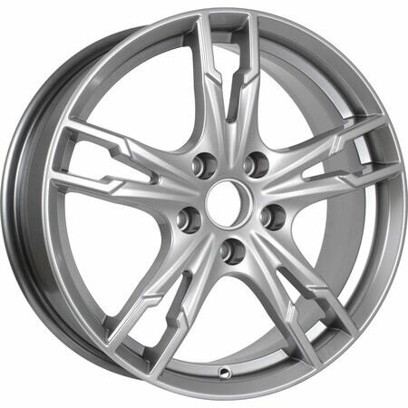 Колесный литой диск КиК Солар R17x7 4x100 ET38 CB67.1 Silver