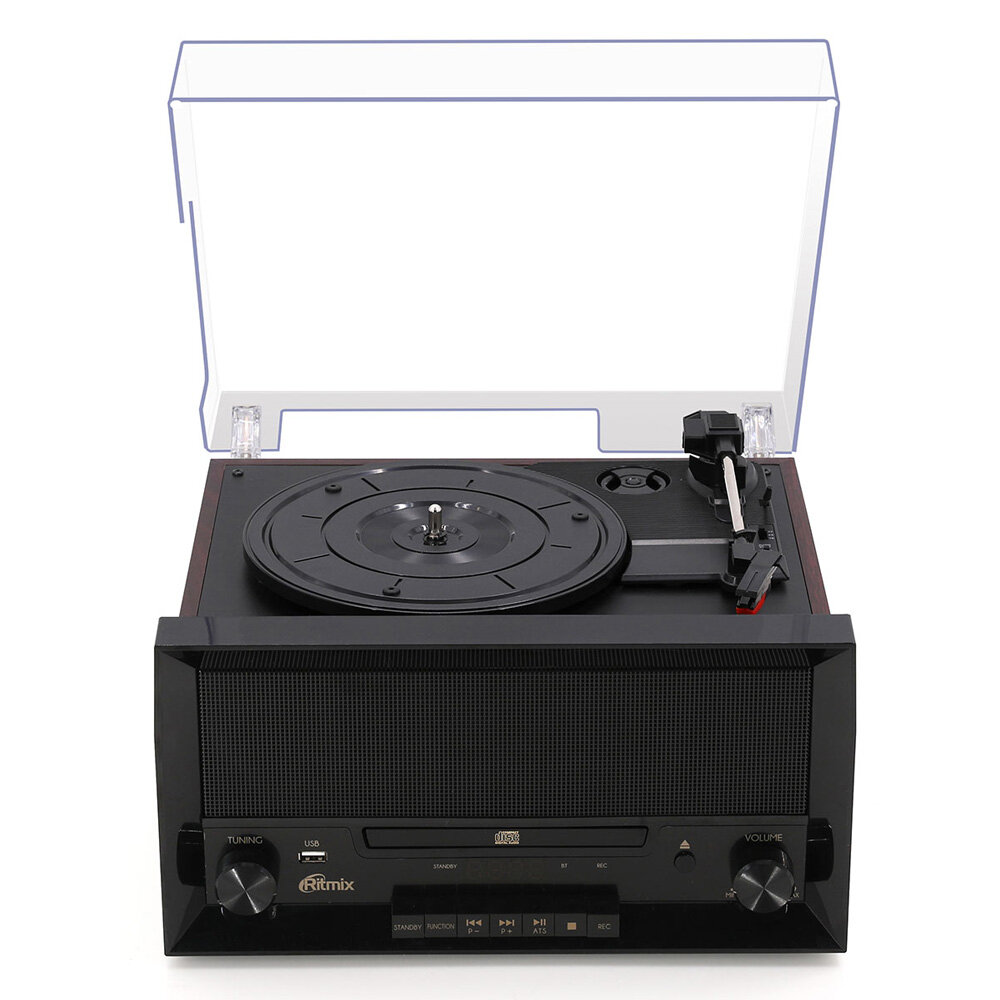 Проигрыватель винила Ritmix LP-400B brown проигрыватель винила