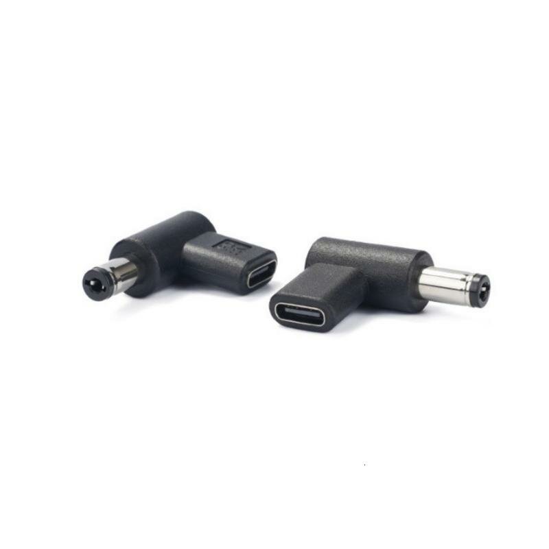USB-C адаптер питания с разъёмами 5,5×2,1 мм и 5,5×2,5 мм, 5,5x2,5 мм - 12V