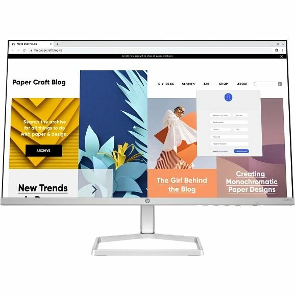 HP 23.8 Монитор 94C21AS IPS, 1920x1080, 100 Гц