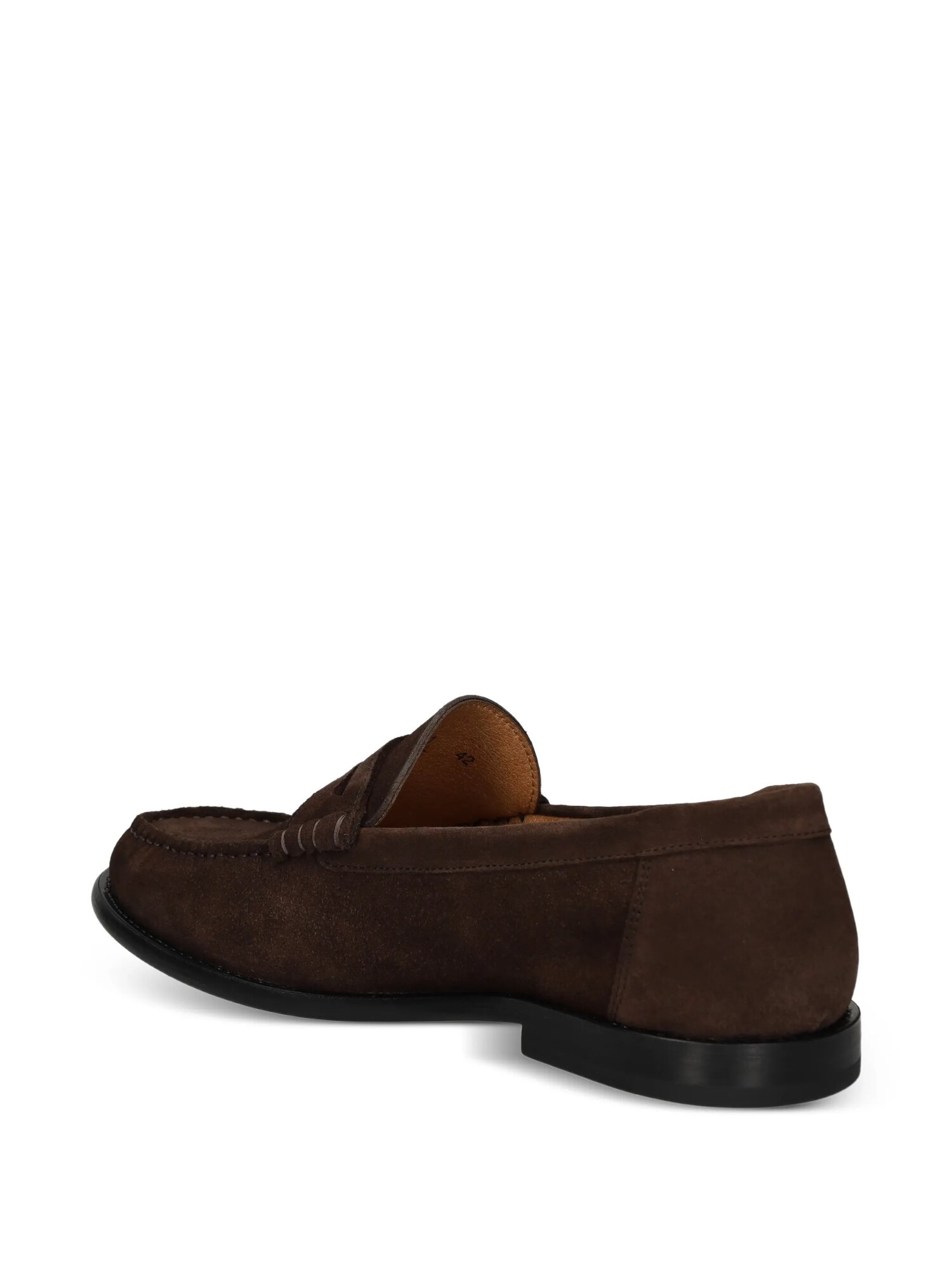 Лоферы BOSS Penny loafers, размер 40, brown — фото 1