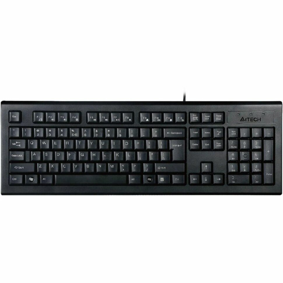 Клавиатура A4Tech KR-85 черный USB (570125), 1557512