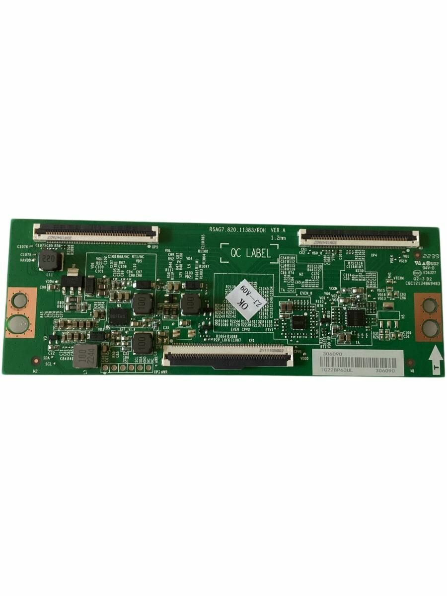 Плата T-Con (RSAG7.820.11383/ROH), для телевизора Toshiba 65C450KE