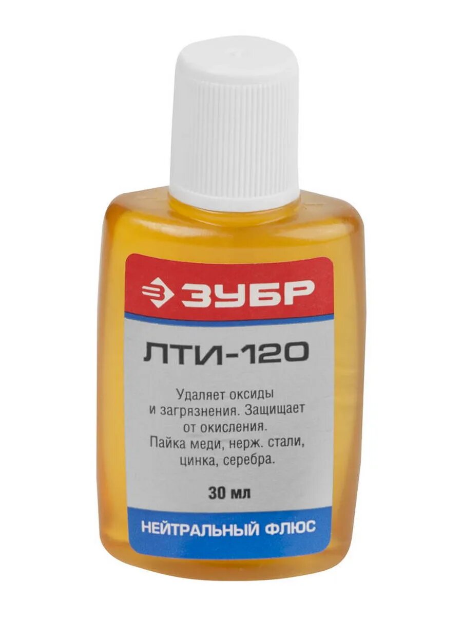 ЗУБР ЛТИ-120, 30 мл, флюс (55480-030)