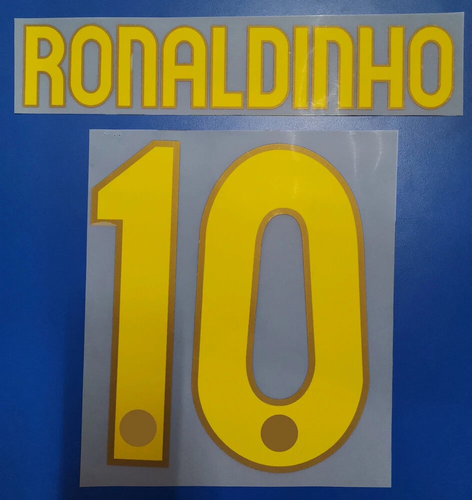 Наклейка Роналдиньо 10, 07-08