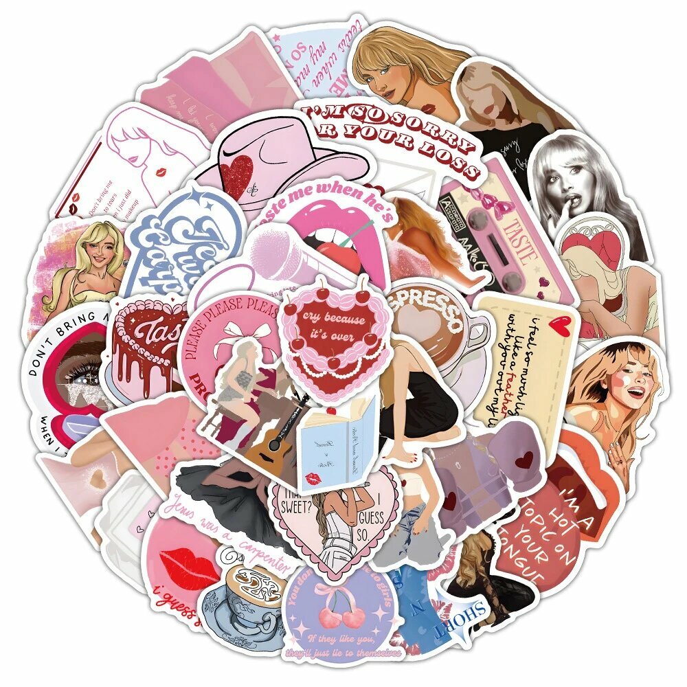 Наклейки Sabrina Carpenter 50PCS — фото 1