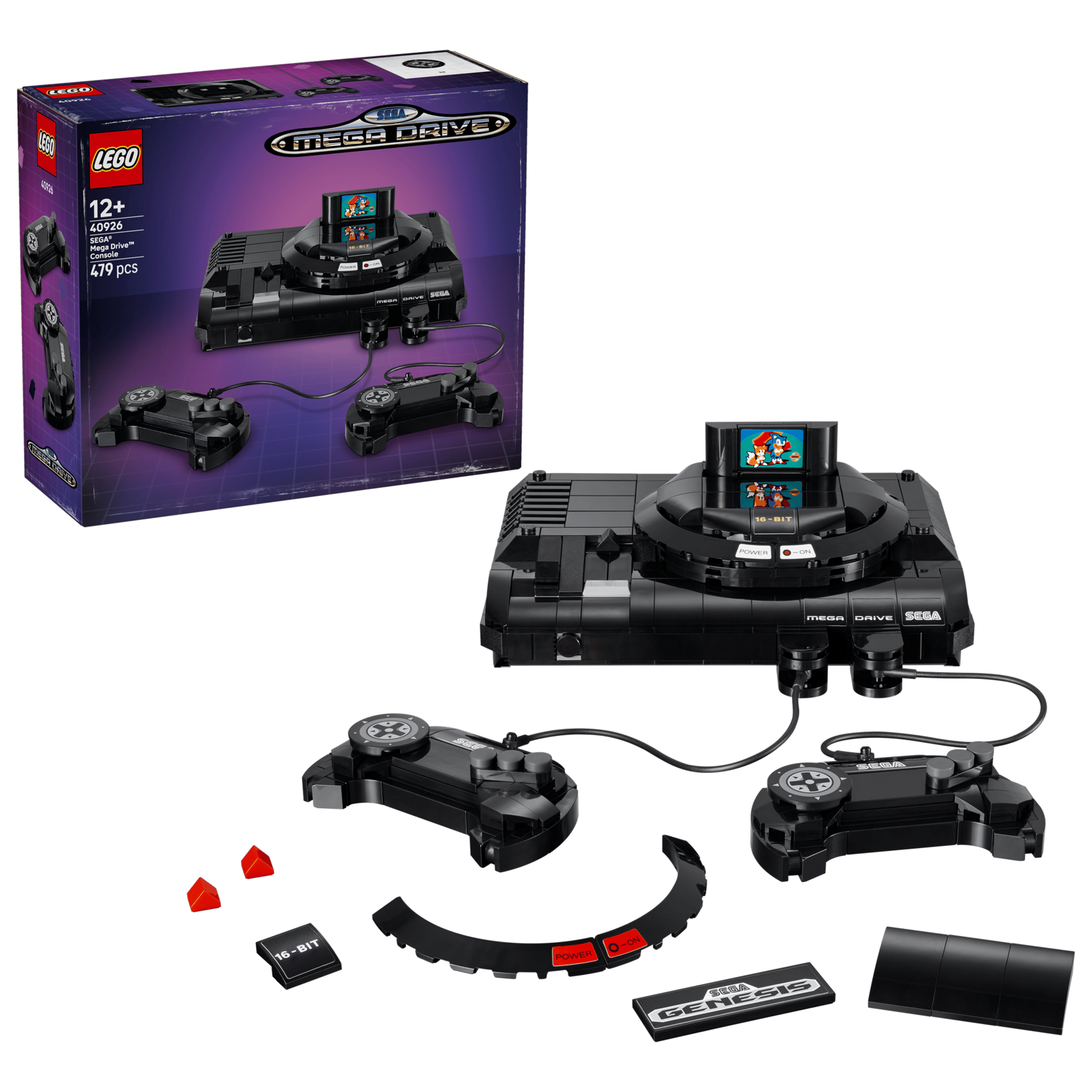 Конструктор LEGO Sonic 40926 SEGA Mega Drive Console, 479 дет.