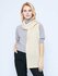 Шарф KHAN Cashmere для женщин,160х25 см, универсальный, бежевый
