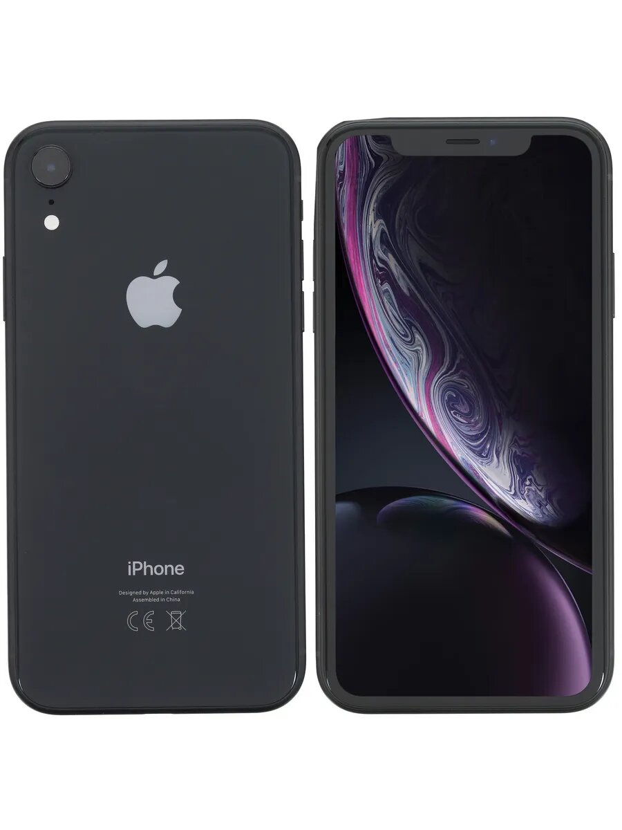 Смартфон iPhone XR 64 ГБ черный