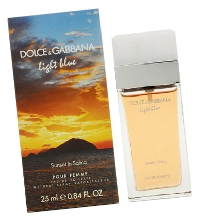 Туалетная вода Dolce & Gabbana Light Blue Sunset In Salina для женщин 25 мл - Лайт Блю Салина