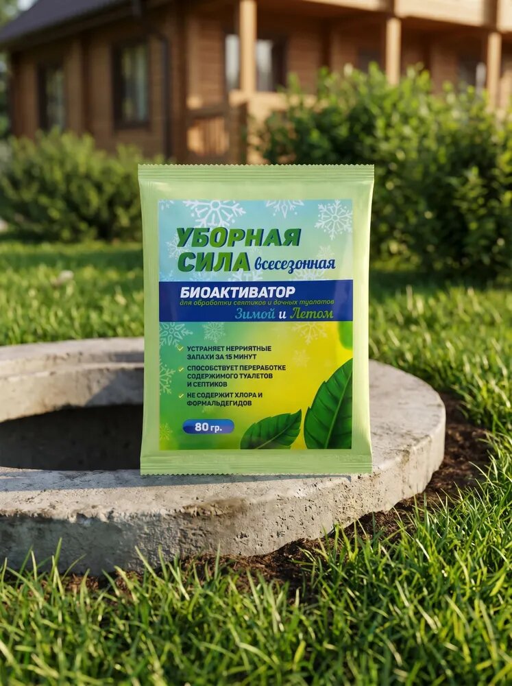 Уборная сила всесезонная, 80 граммов