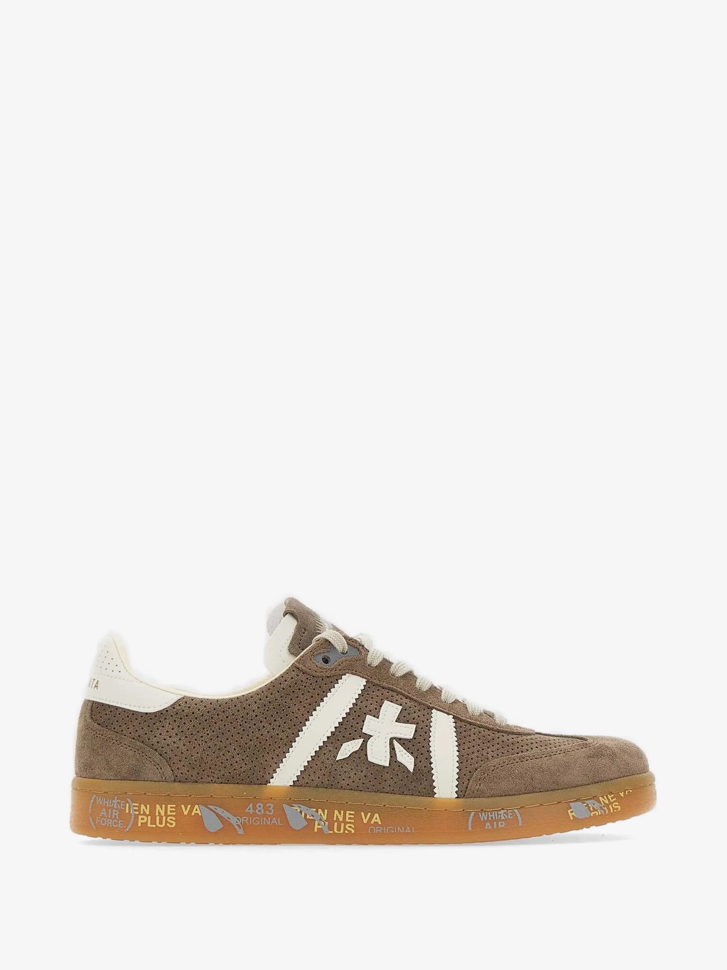 Кроссовки Bonnied perforated suede sneakers