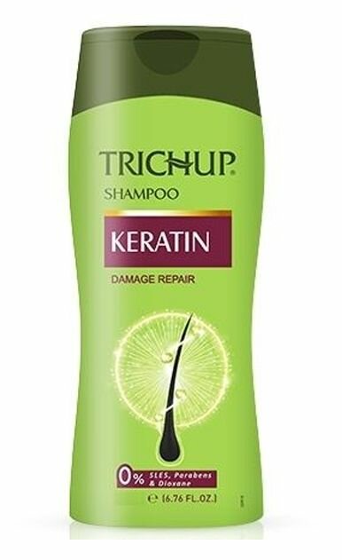 Шампунь Кератин Тричап (Keratin shampoo Trichup), 200 мл