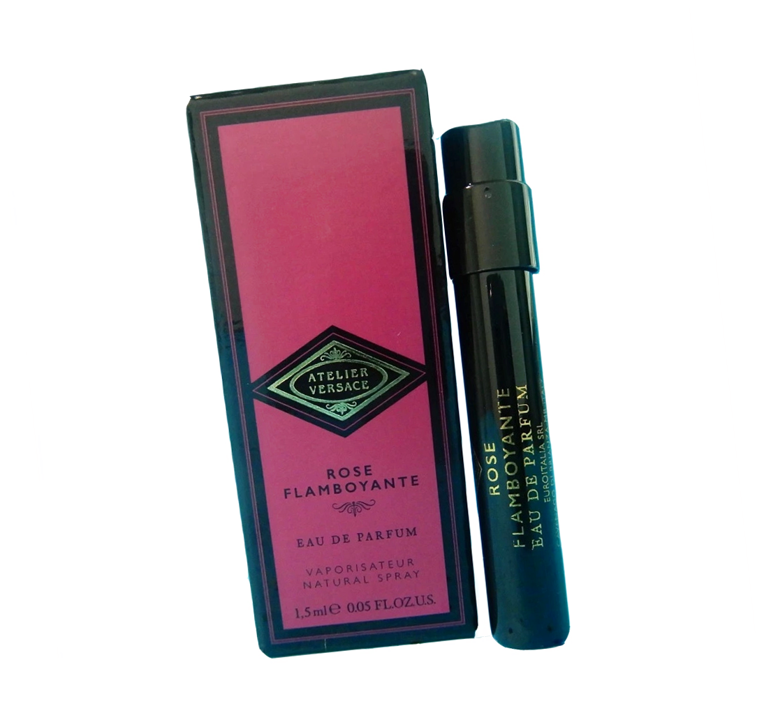 Versace Rose Flamboyante парфюм 1.5 мл сэмпл для женщин и мужчин - Версаче Розе Фламбоянте