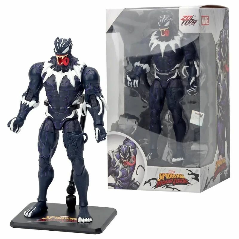 ZD Original Venom Parasitic Spider Man Iron Man Thanos Captain America Black Panther 1/10 Marvel legends Фигурка героя Аниме-игрушки