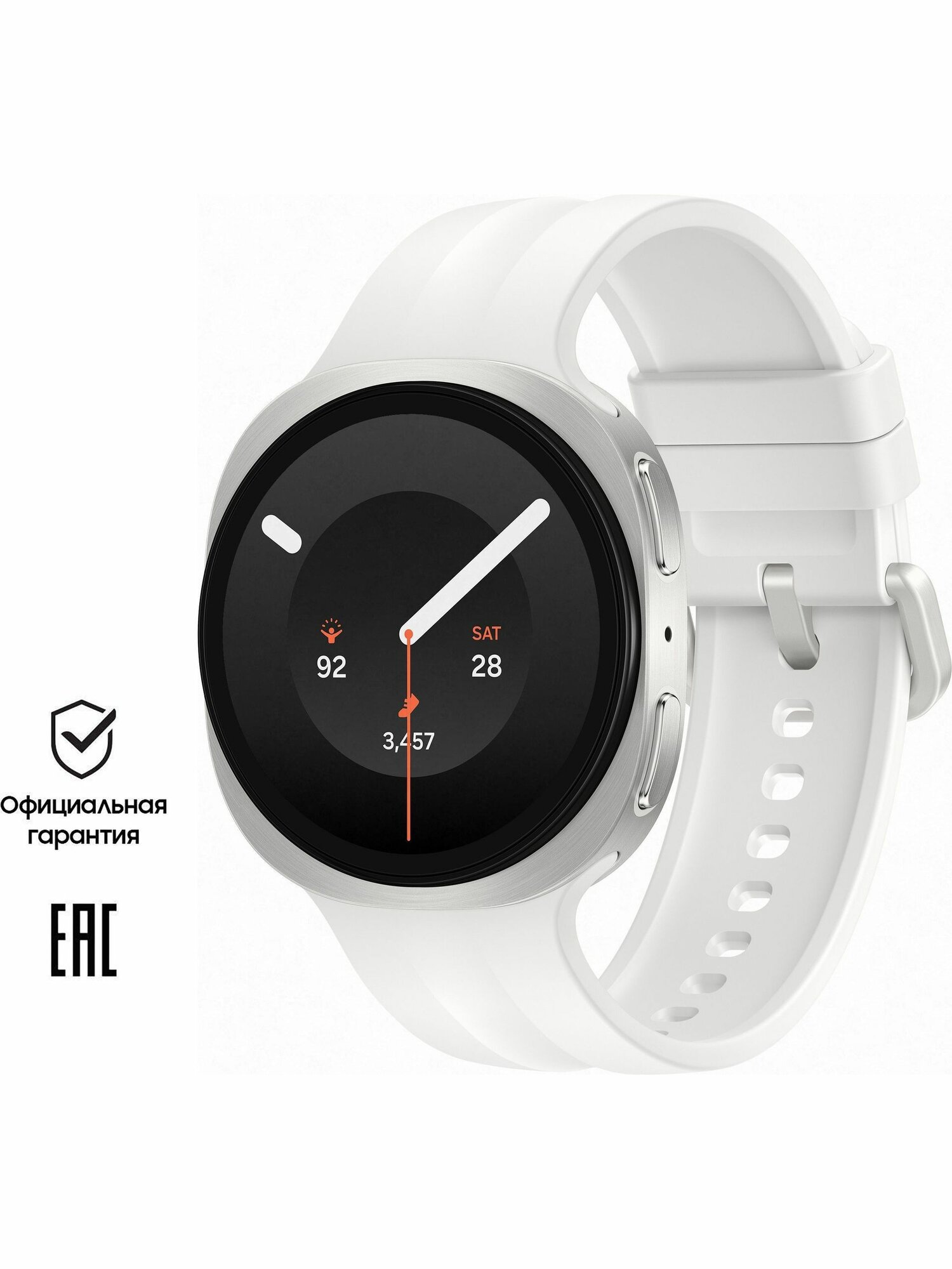 Смарт-часы Samsung Galaxy Watch9 LTE 40 мм Серебро