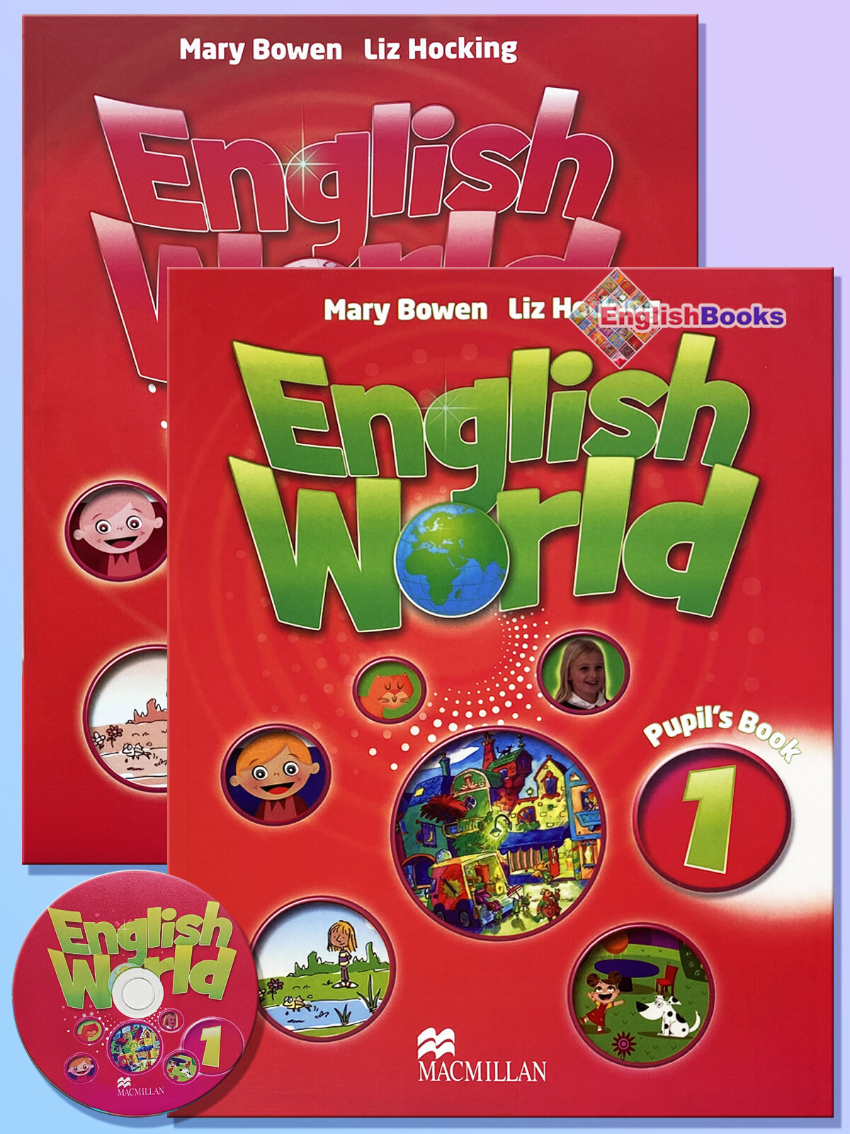 English World 1, комплект учебник (Pupil's Book), рабочая тетрадь (workbook), CD
