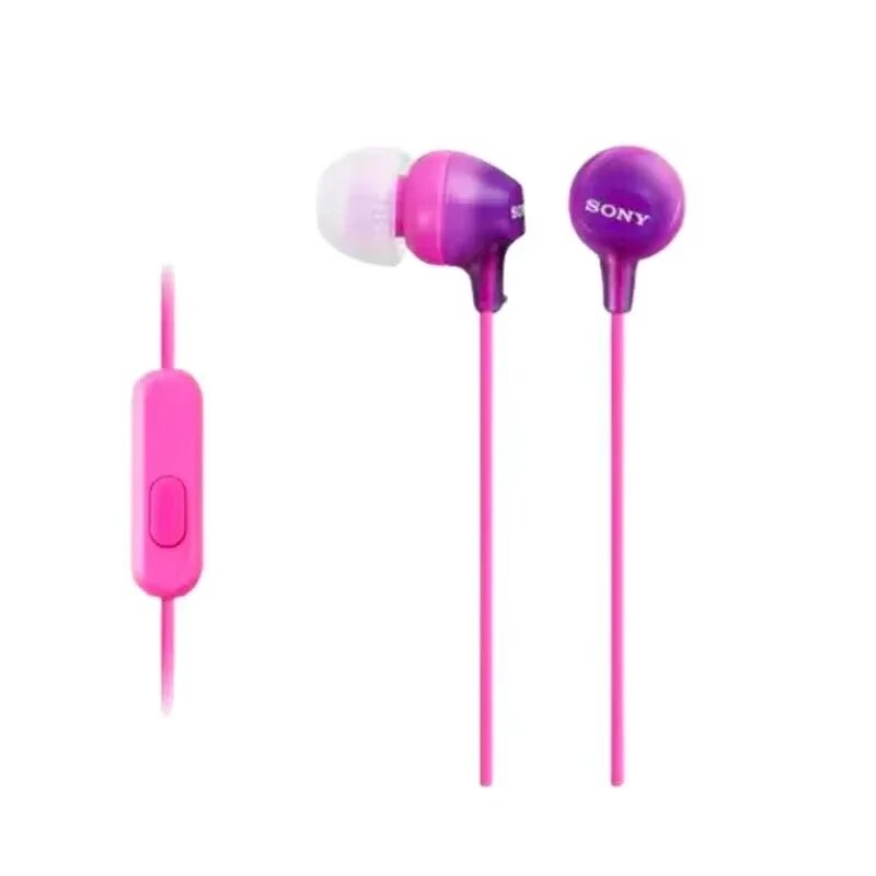 Sony MDR-EX15AP проводные наушники-вкладыши Фиолетовый, Фиолетовый, Purple