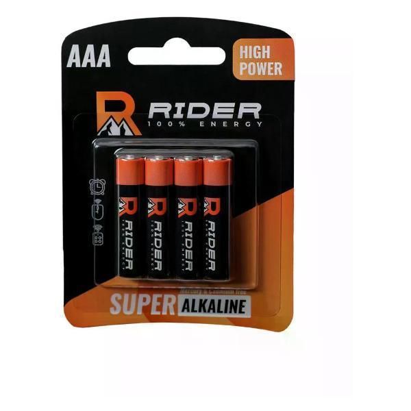 Батарейки AAA Rider LR03-4BL