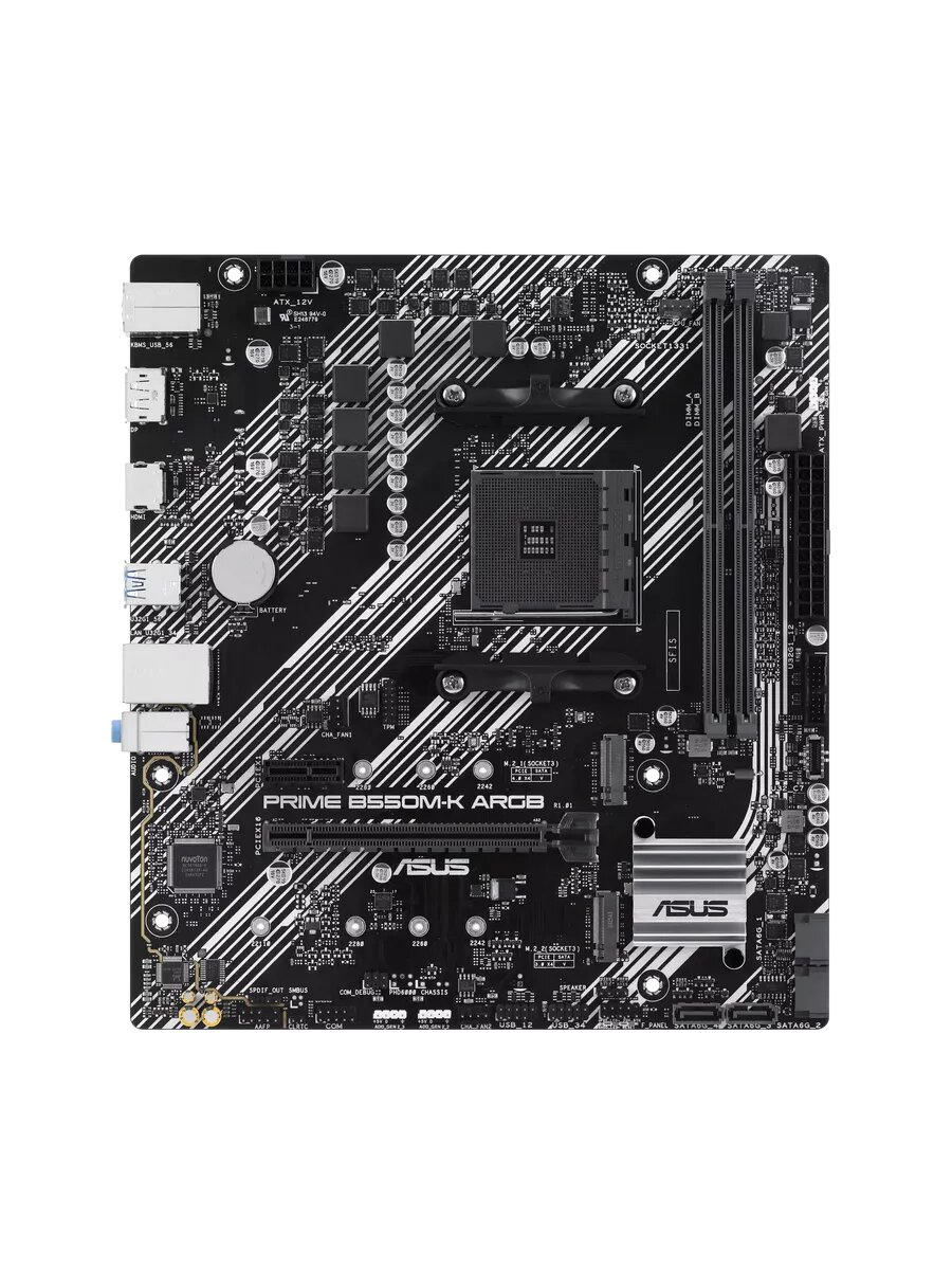 Материнская плата PRIME B550M-K ARGB (90MB1GC0-M0EAY0)