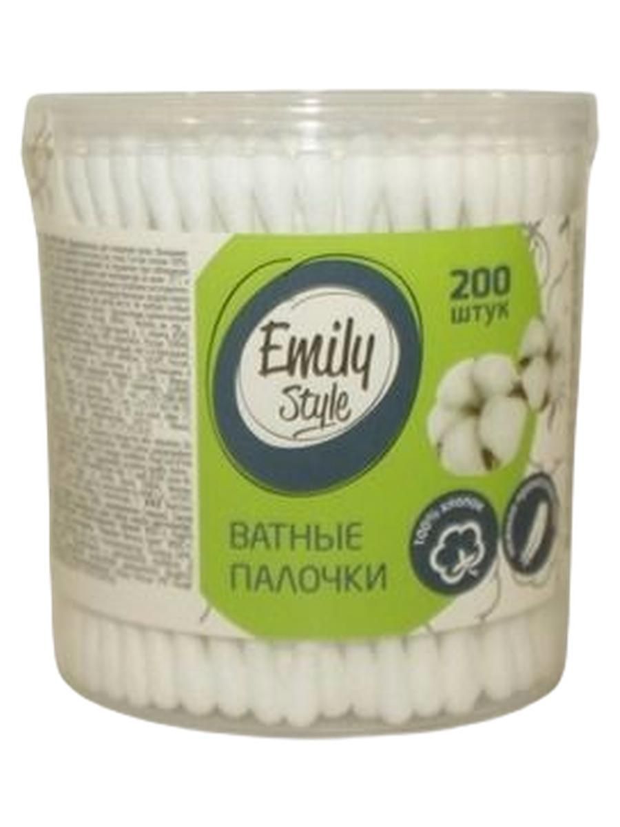 Эмили Ватные палочки банка 200шт