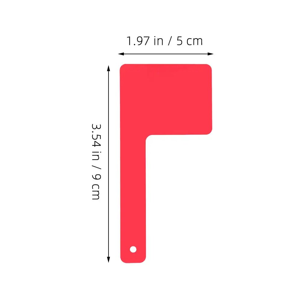 Флаг Для Почтового Ящика Из Дurable Акрила Красный 9.00X5.00X0.20Cm