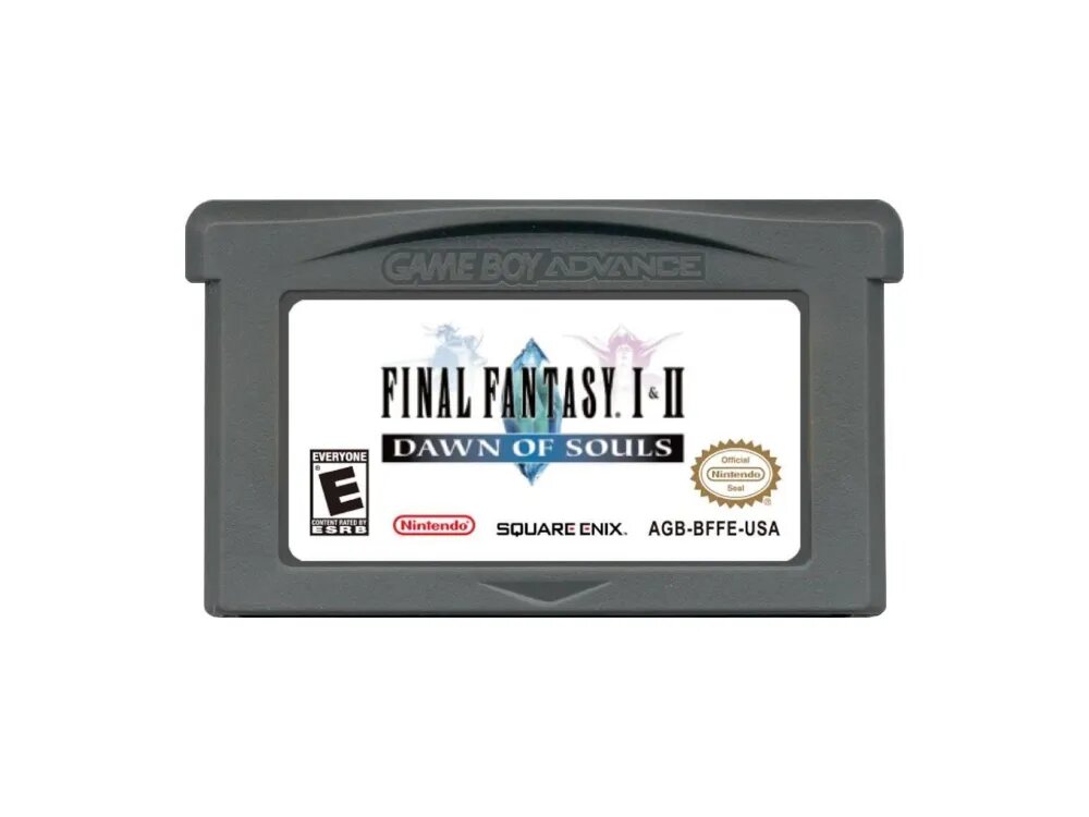 Игровой картридж Final Fantasy I & II Dawn of Souls(Game Boy Advance) для Nintendo GBA, GBA SP, NDS, EUR версия