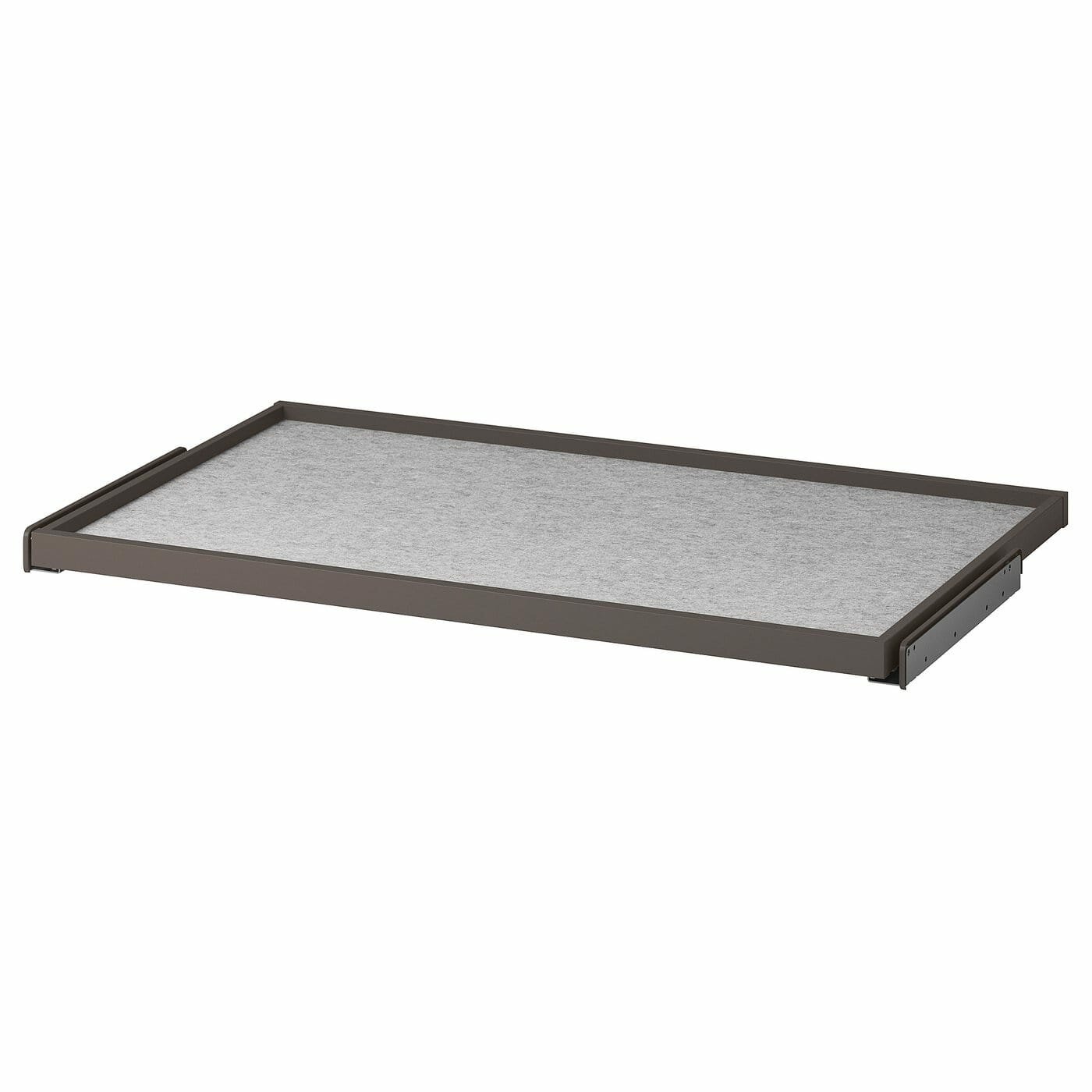Корзина для хранения IKEA KOMPLEMENT, темно-серый/светло-серый, 100x58 см 195.549.53