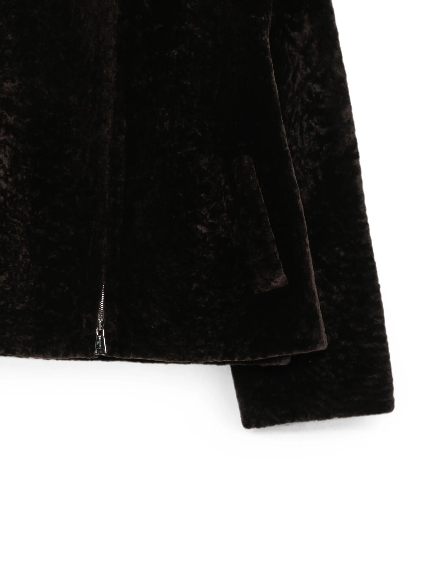Куртка Manzoni 24 Zip-up shearling jacket, размер 40 — фото 1