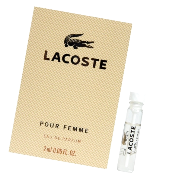 Женский пробник Lacoste Pour Femme 2 мл - Eau De Parfum Лакост Пур Фам