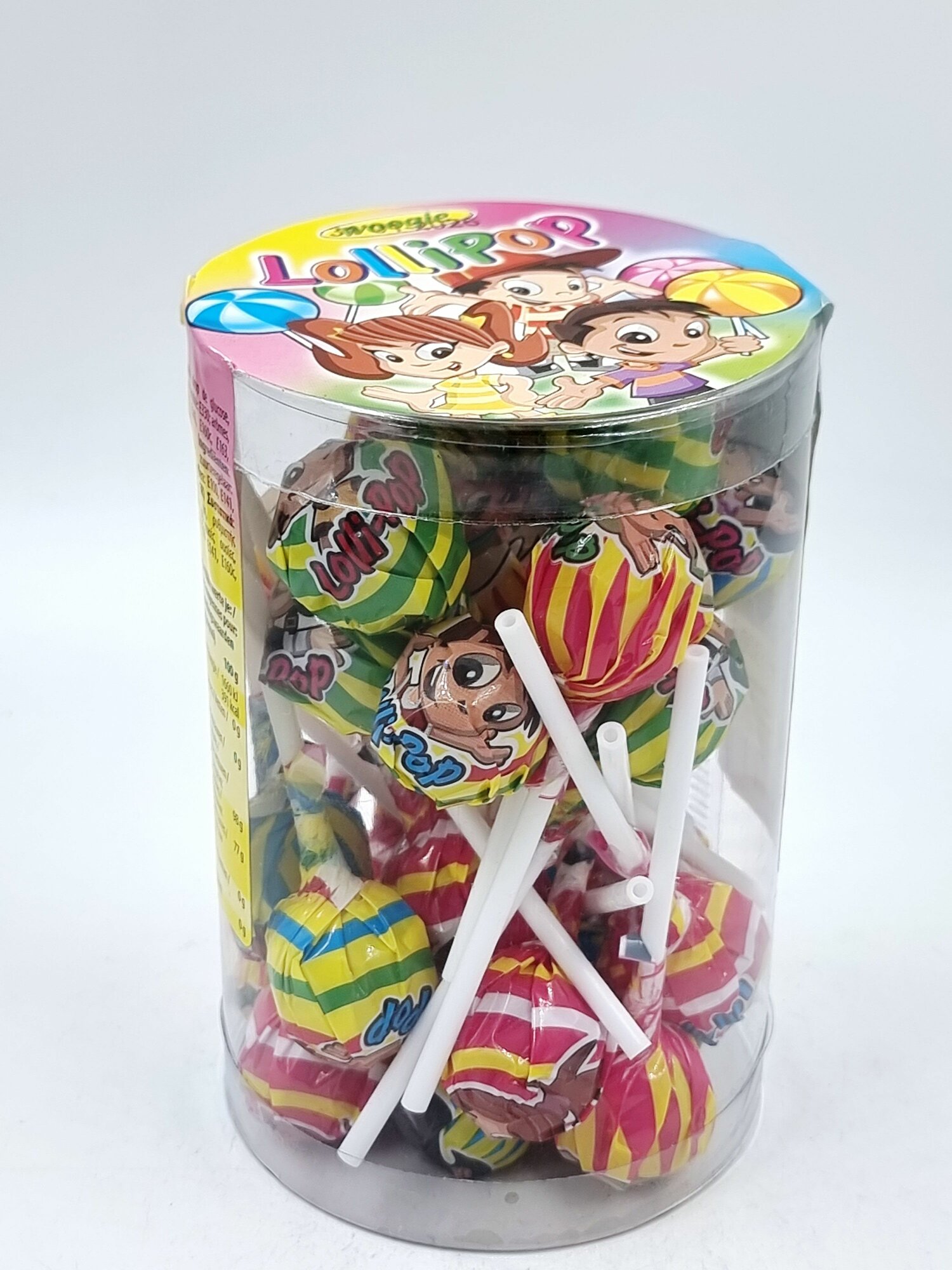 Леденцы на палочке Woogie LolliPoP ассорти вкусов 300 г (Австрия)