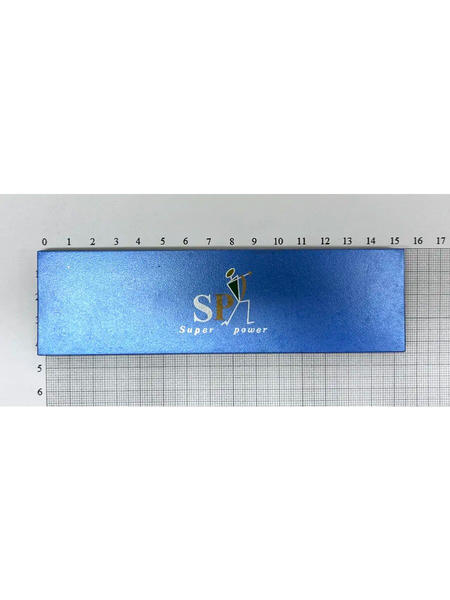 Заглушка 5.25" в слот корпуса ПК, синяя