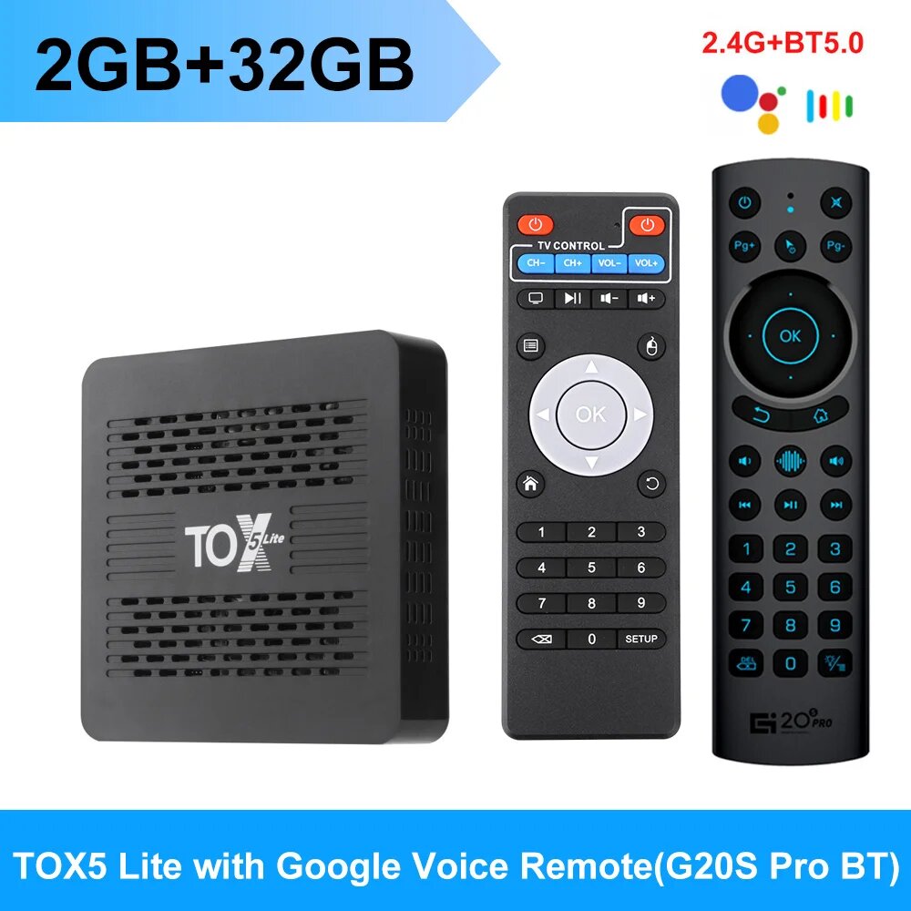 Ugoos TOX5 Lite Android 14 Смарт ТВ Бокс AU-штекер, TOX5 Lite G20S BT