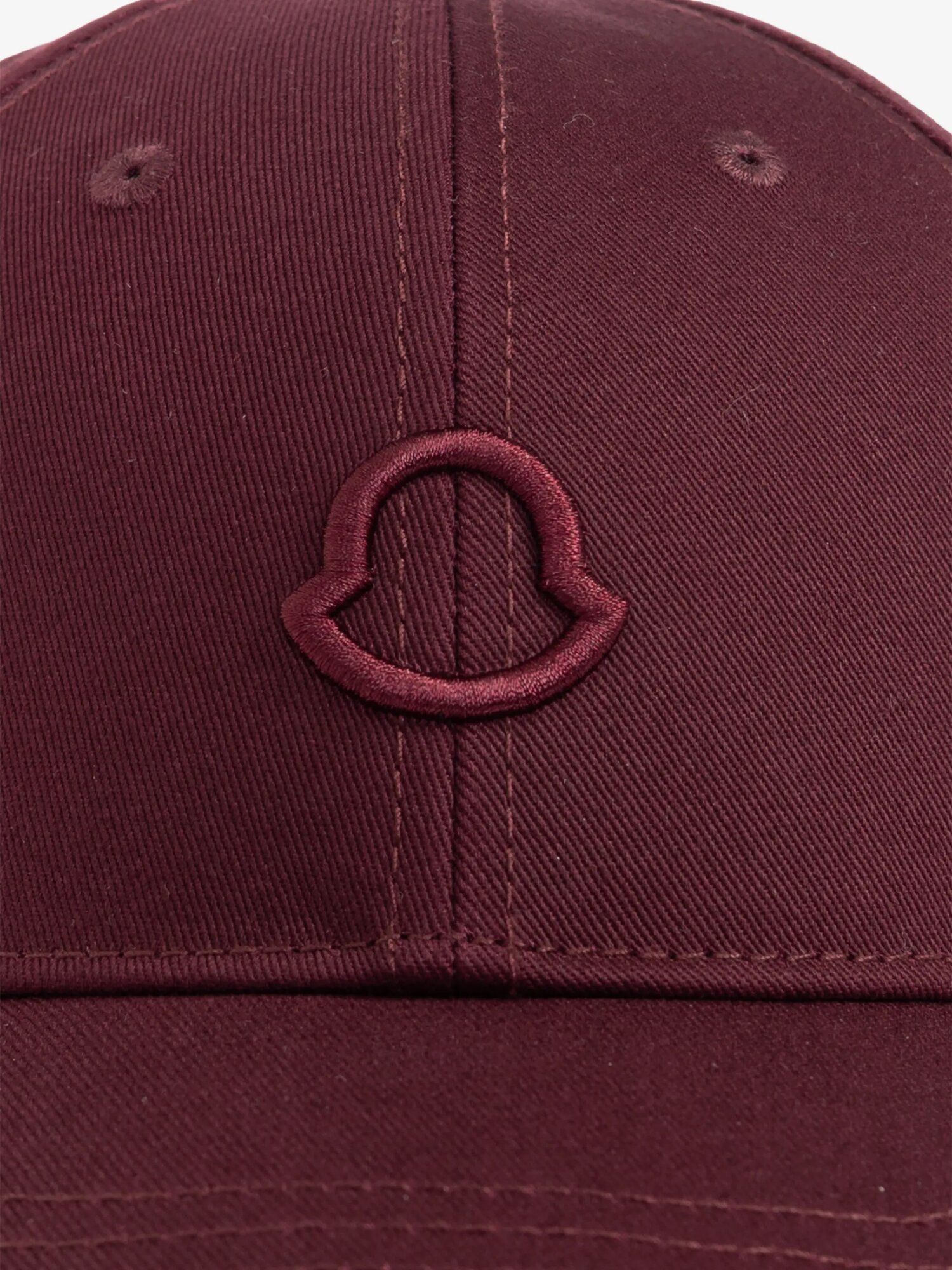 Шапка Moncler для девочек, размер OneSize, красный — фото 1
