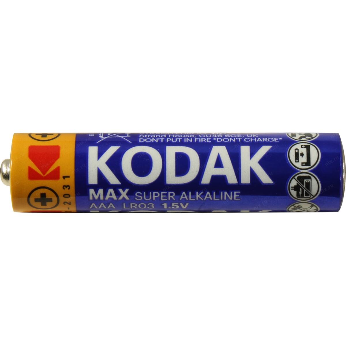 Kodak MAX AAA-1 (LR03, Size AAA, 1.5V, alkaline) — фото 1