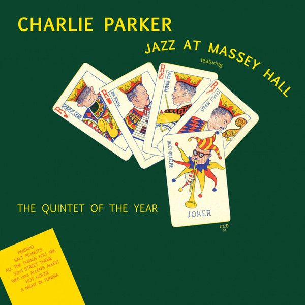 Пластинка Charlie Parker "Jazz At Massey Hall" LP (COLOURED)