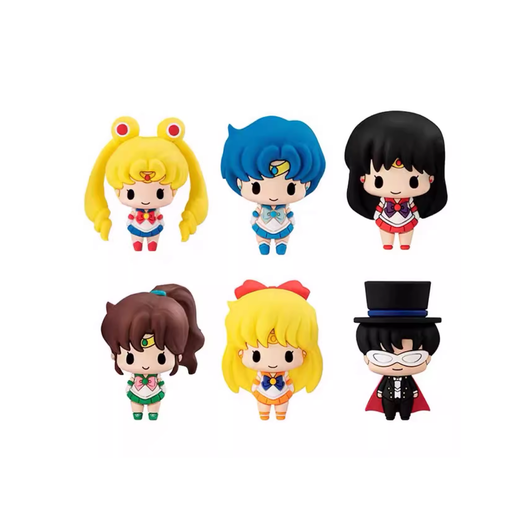 MegaHouse Яйцо Коробка Бобовый Eye Сейлор Мун Первая версия Усаги Цукино Слепые коробки 1 слепой бокс Целая коробка 6 шт