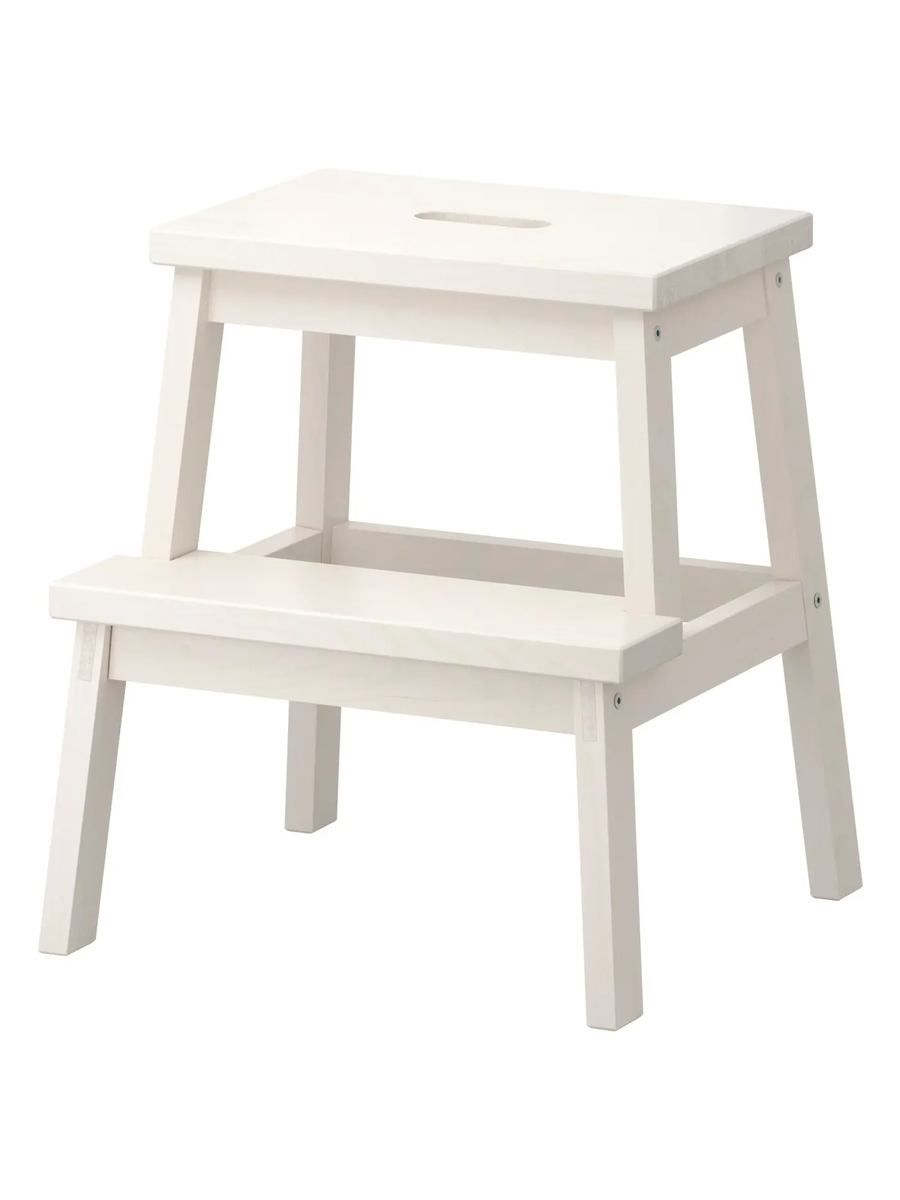 IKEA BEKVAM Табурет-стремянка Дерево Белый 50 см